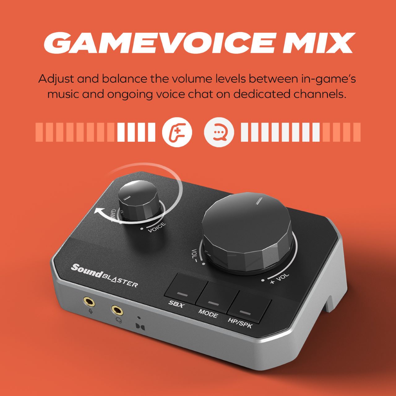 Creative G8 | Hi-Res USB DAC for Superior Gaming Audio